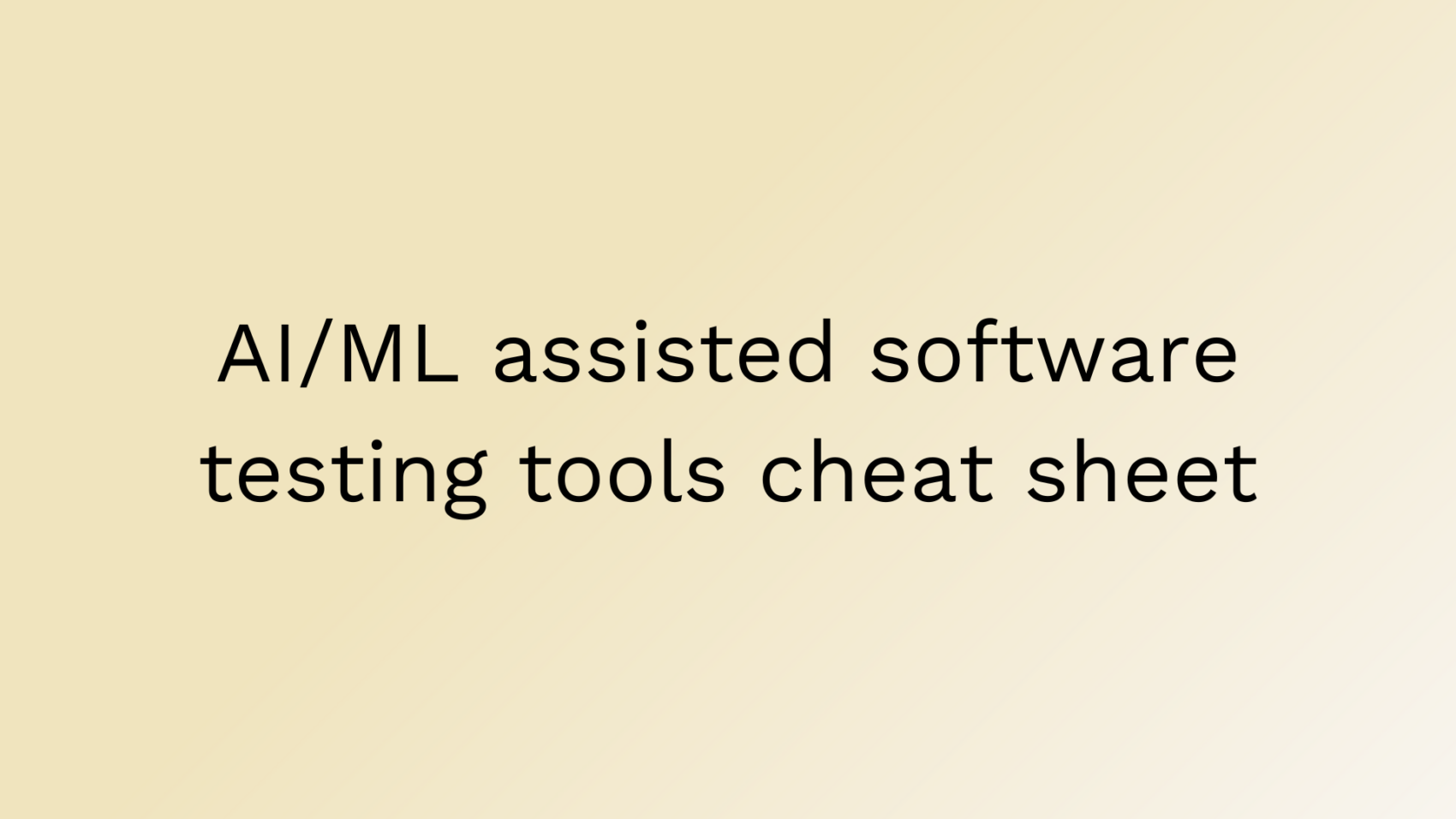 Quality assurance strategy maturity test - VALA